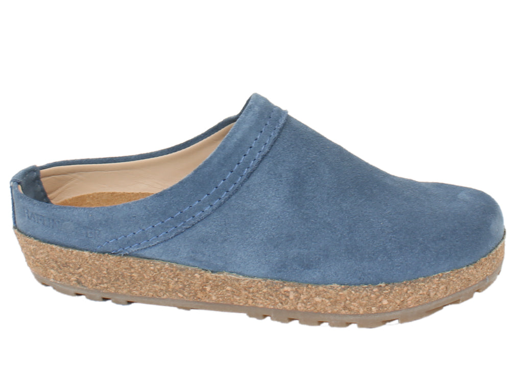 Haflinger Leather Clogs Malmo Jeans | Unisex Clogs | Shoegarden UK