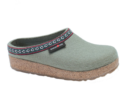 Felt Clogs | Unisex design | Cork footbed | Haflinger | Shoegarden UK