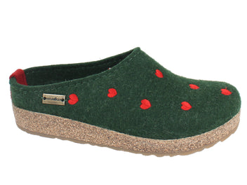 Felt Clogs | Unisex design | Cork footbed | Haflinger | Shoegarden UK