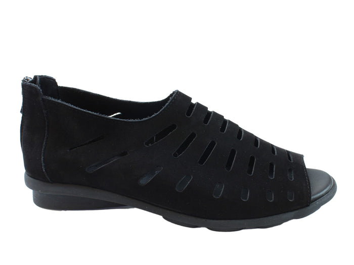 Arche Shoes Denyli Noir Black | Women's summer shoes | Shoegarden UK