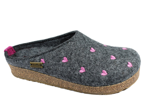 Felt Clogs | Unisex design | Cork footbed | Haflinger | Shoegarden UK