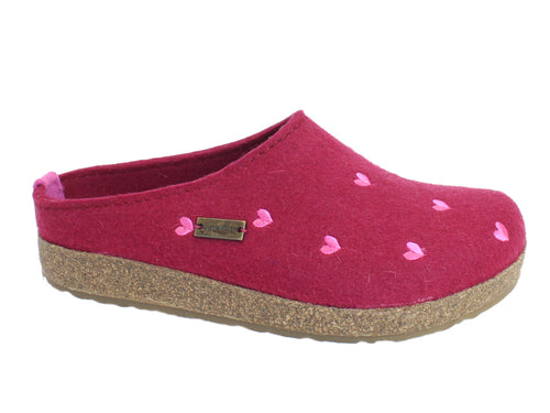 Felt Clogs | Unisex design | Cork footbed | Haflinger | Shoegarden UK